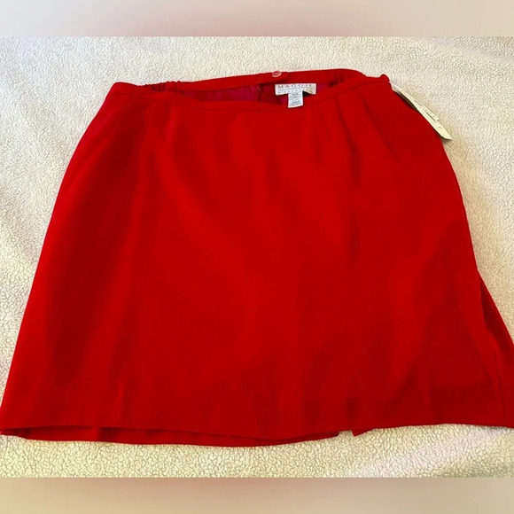 Maggie McNaughton | Skirts | Nwt Maggie Mcnaughton 2w Red Pencil Skirt ...